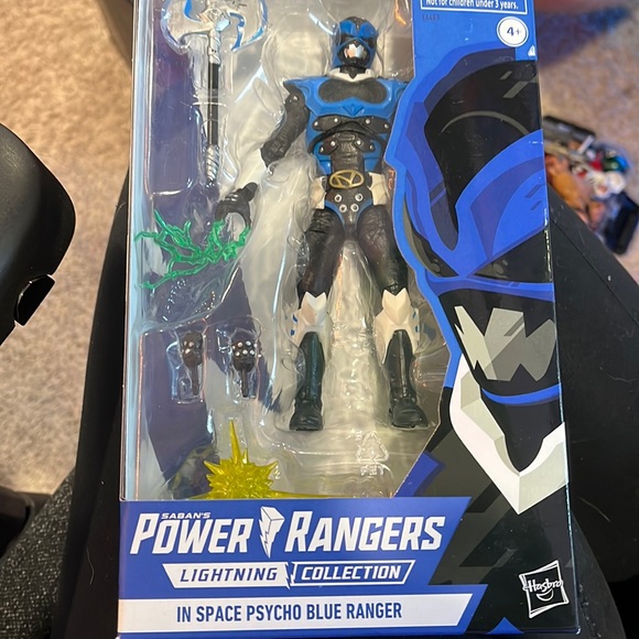 Hasbro | Toys | Power Rangers Lightning Collection In Space Psycho Blue ...